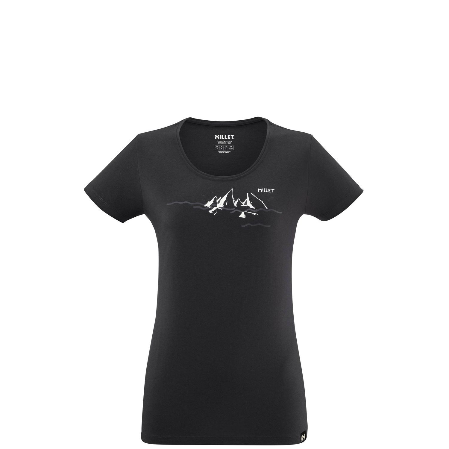 T Shirt Millet Divino Black Noir Femme New Logo Livraison Gratuite